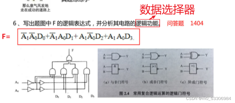 02384《计算机原理》 第二章：数字逻辑基础-CSDN博客