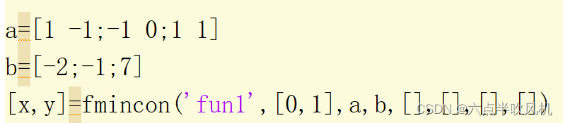 Objective function is undefined at initial point. Fmincon cannot continue.-CSDN博客