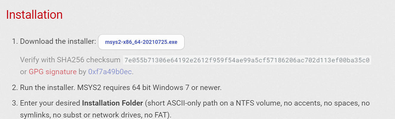 windows10系统下安装VS Code 的MSYS2和MinGW配置_mingw64 文件夹空-CSDN博客