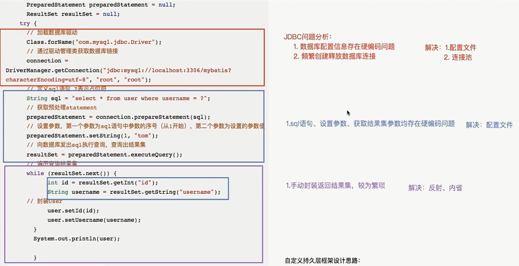 手写框架系列 Mybatis 基本和源码长得差不多。写完再用真正的mybatis改造，讲解mybatis高级应用和源码剖析手写mybatis框架有啥用 Csdn博客
