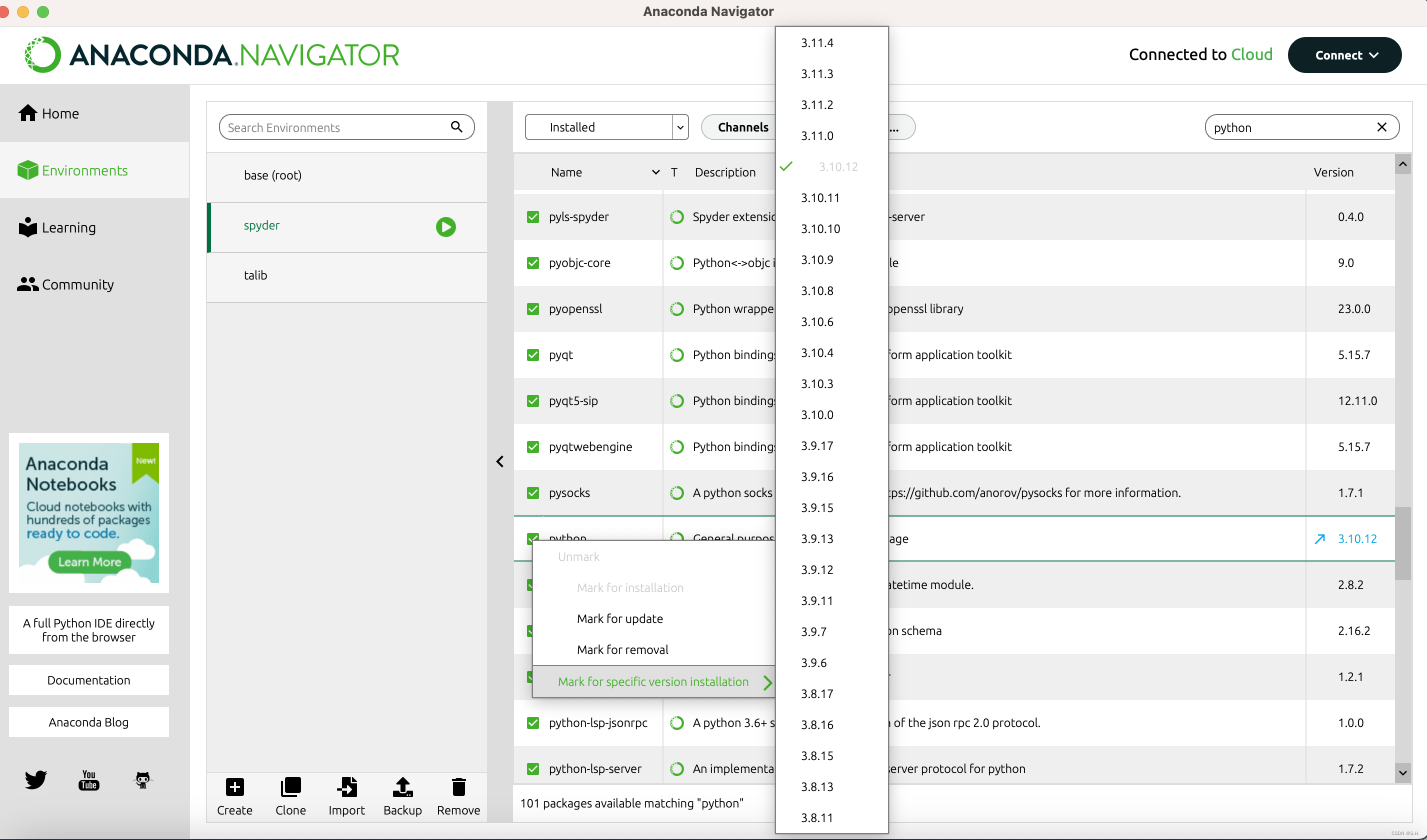 轻松搞定mac M1上安装Ta-lib ，python IDE——spyder_spyder mac-CSDN博客