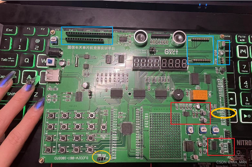 蓝桥杯开发板硬件资源和考点_pwm想要跳线帽signal与p34-CSDN博客