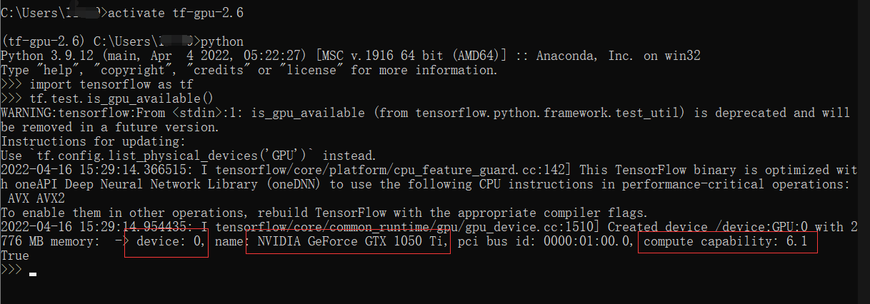 win10安装TensorFlow-gpu-2.6详细教程_tensorflow gpu whl-CSDN博客