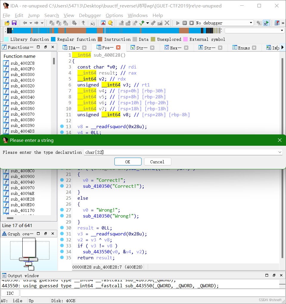 [GUET-CTF2019]re-CSDN博客