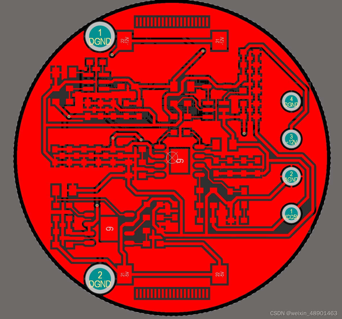 AD20圆形PCB板铺铜（铜皮直径可小于板框直径）_圆形pcb铺铜-CSDN博客