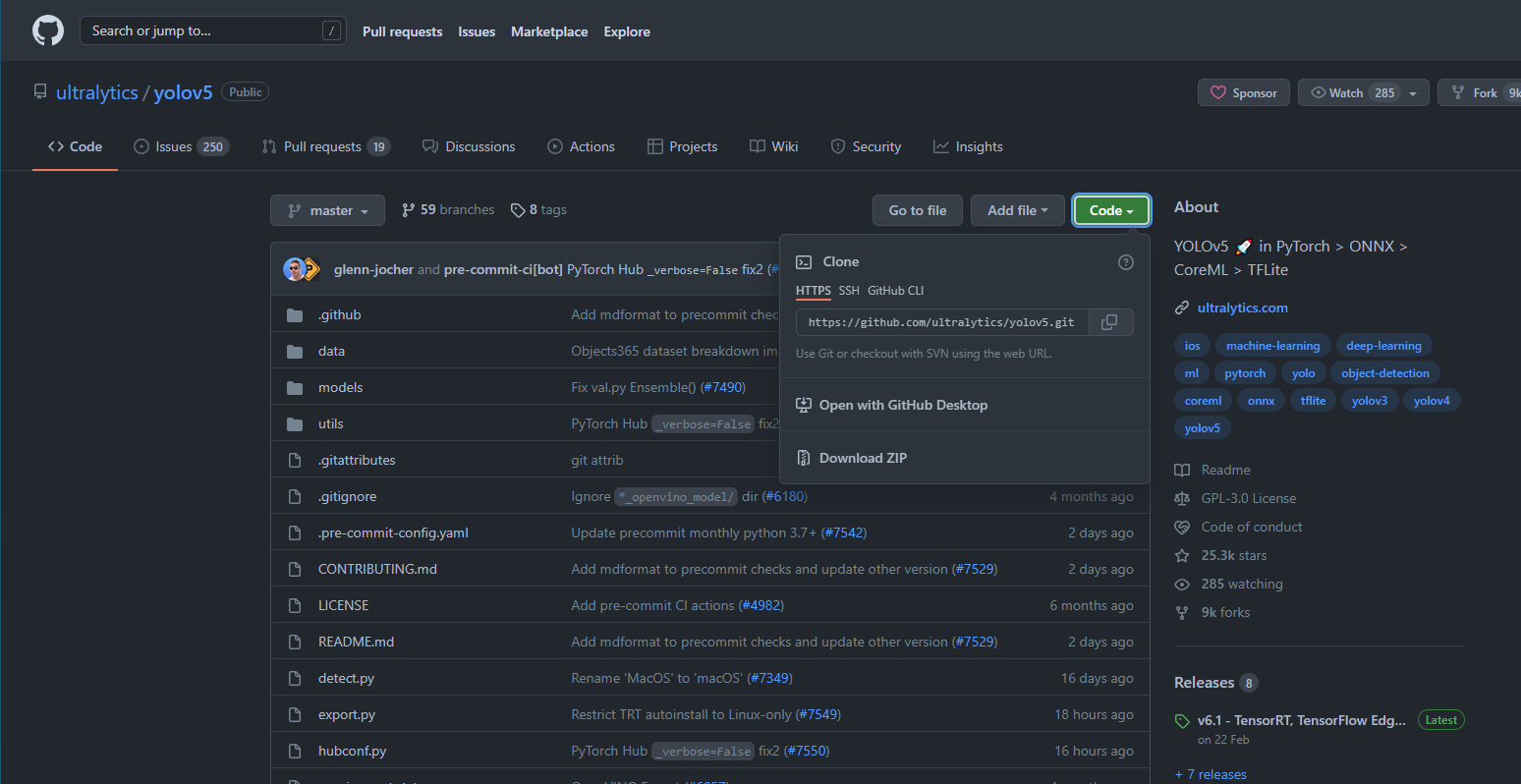 YOLOv5（一）_yolov5克隆-CSDN博客