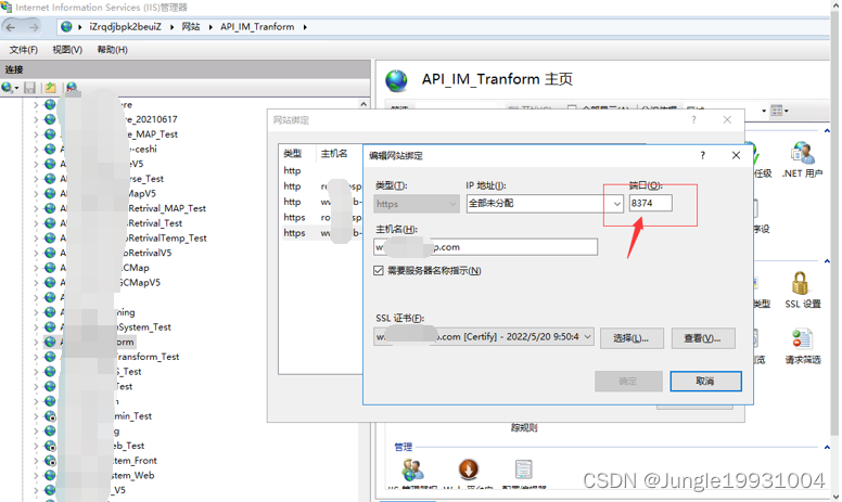 Windows IIS配置Https免费证书的最简单方法（借助Certify）_iis 证书配置-CSDN博客