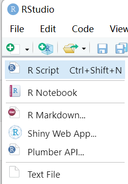 Rstudio中关于R script的操作-CSDN博客
