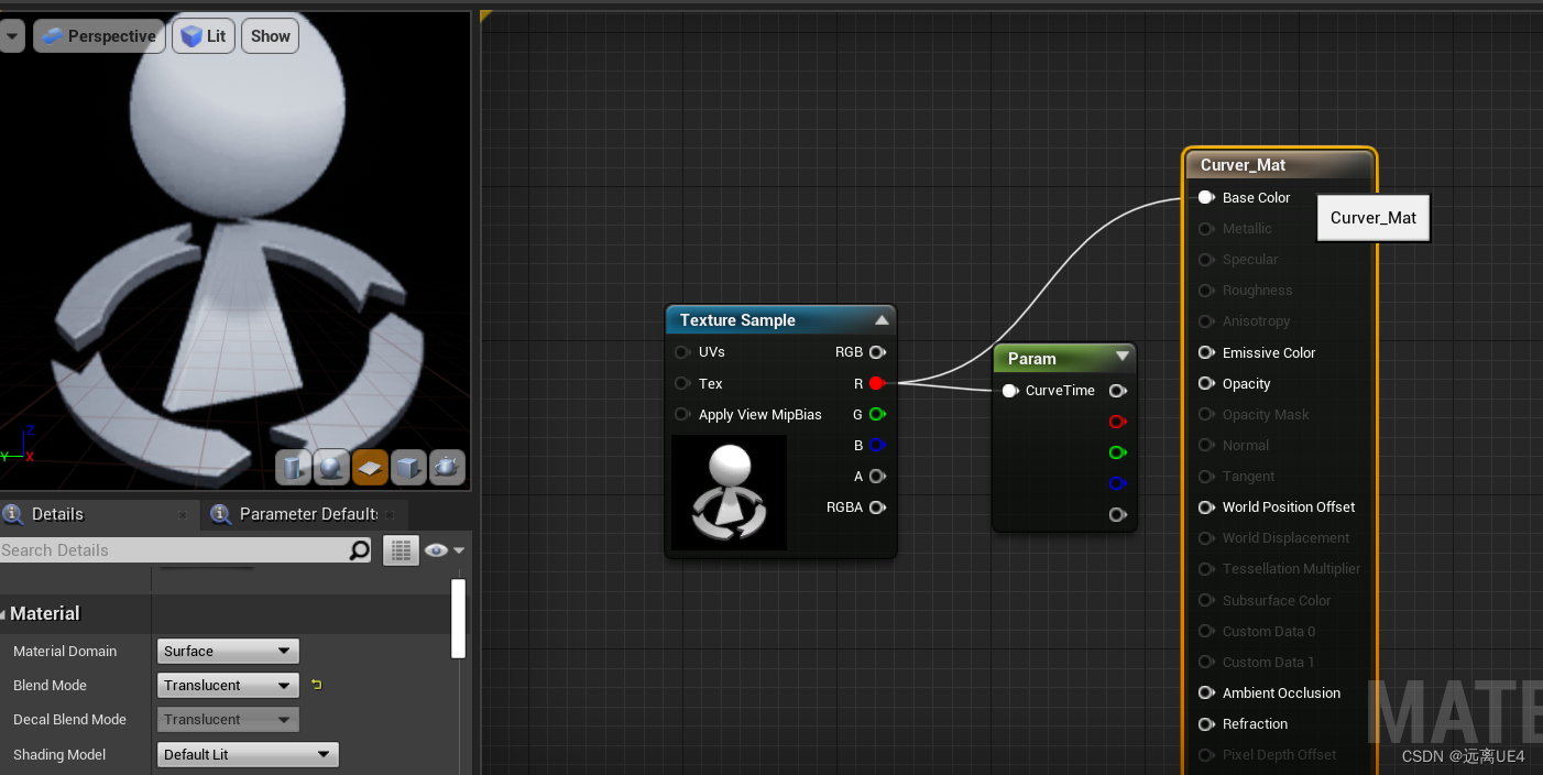 UE4 材质进阶 学习笔记_ue4材质学习-CSDN博客