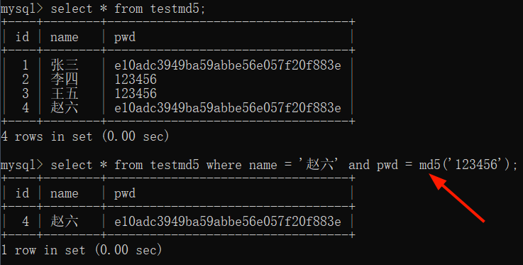 聚合函数-MD5加密_md5是group by-CSDN博客