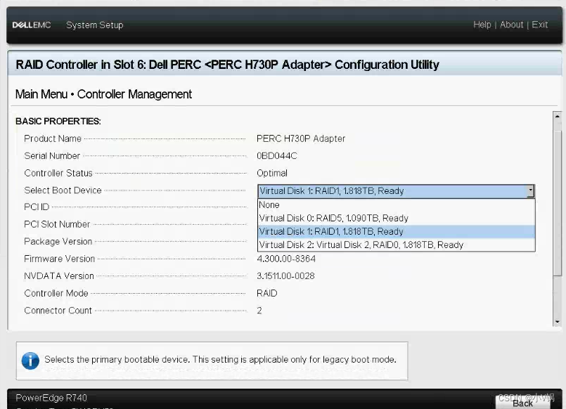 服务器阵列卡多RAID环境下如何更改RAID启动顺序_硬raid select boot device-CSDN博客