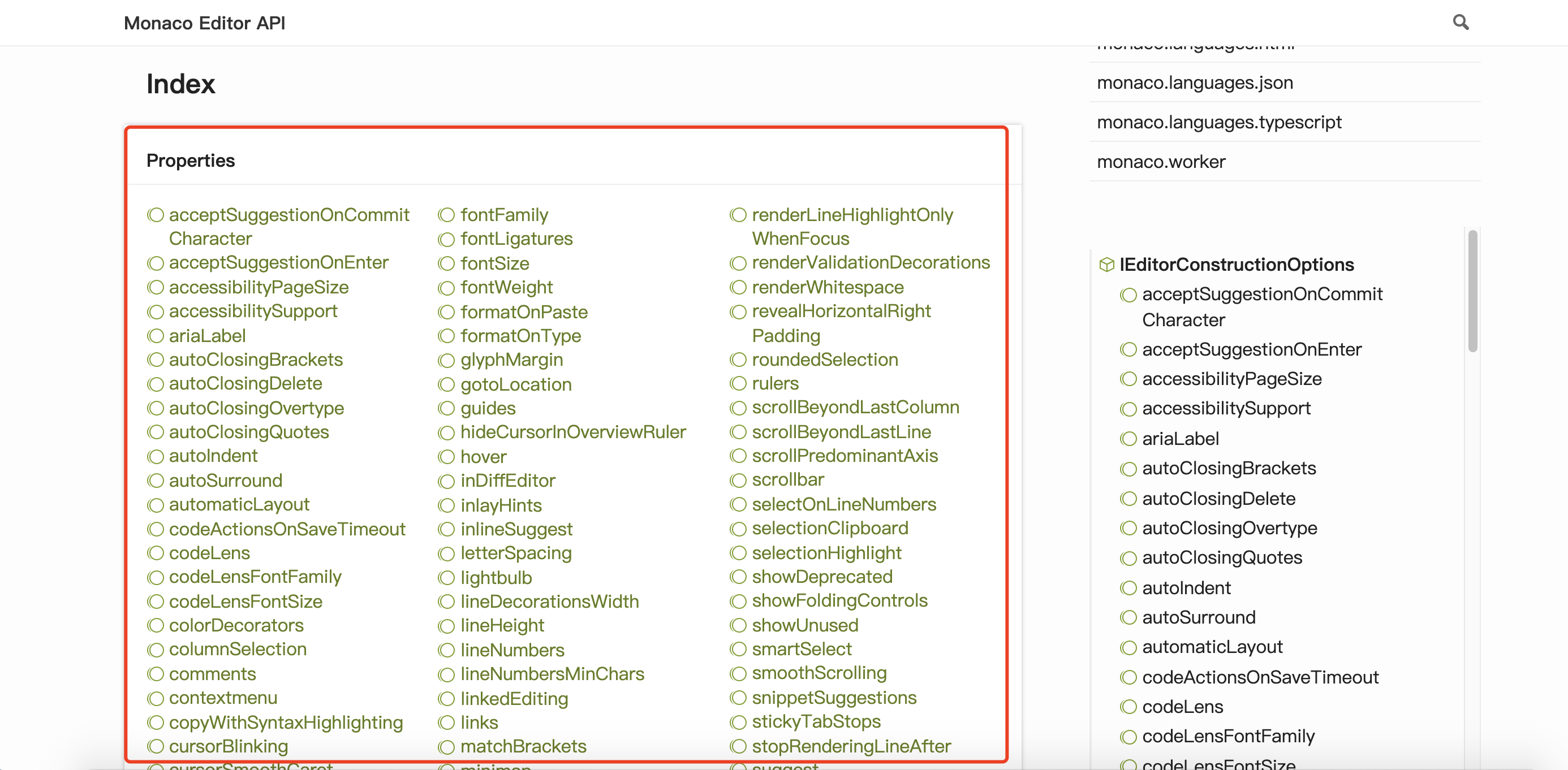 React Monaco Editor 属性配置 Csdn博客 