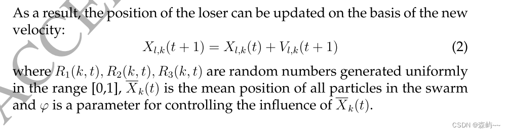 A Competitive Mechanism Based Multi-objective Particle SwarmOptimizer with Fast Convergence-CSDN博客