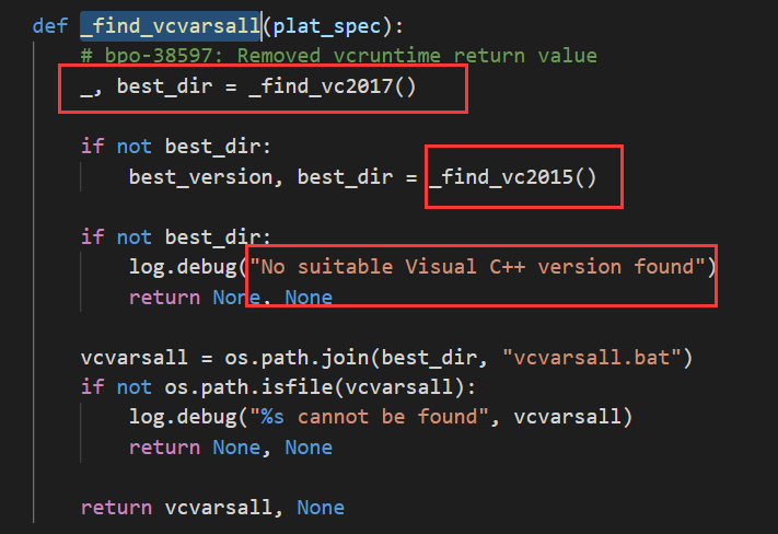 Python 3.8.x 解决 unable to find vcvarsall.bat 问题-CSDN博客
