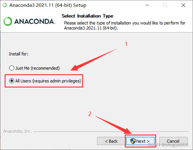 Anaconda安装教程_anaconda 2021-CSDN博客
