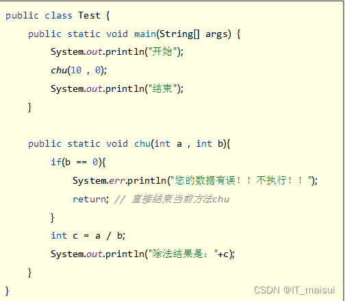 Java中的方法 Csdn博客 