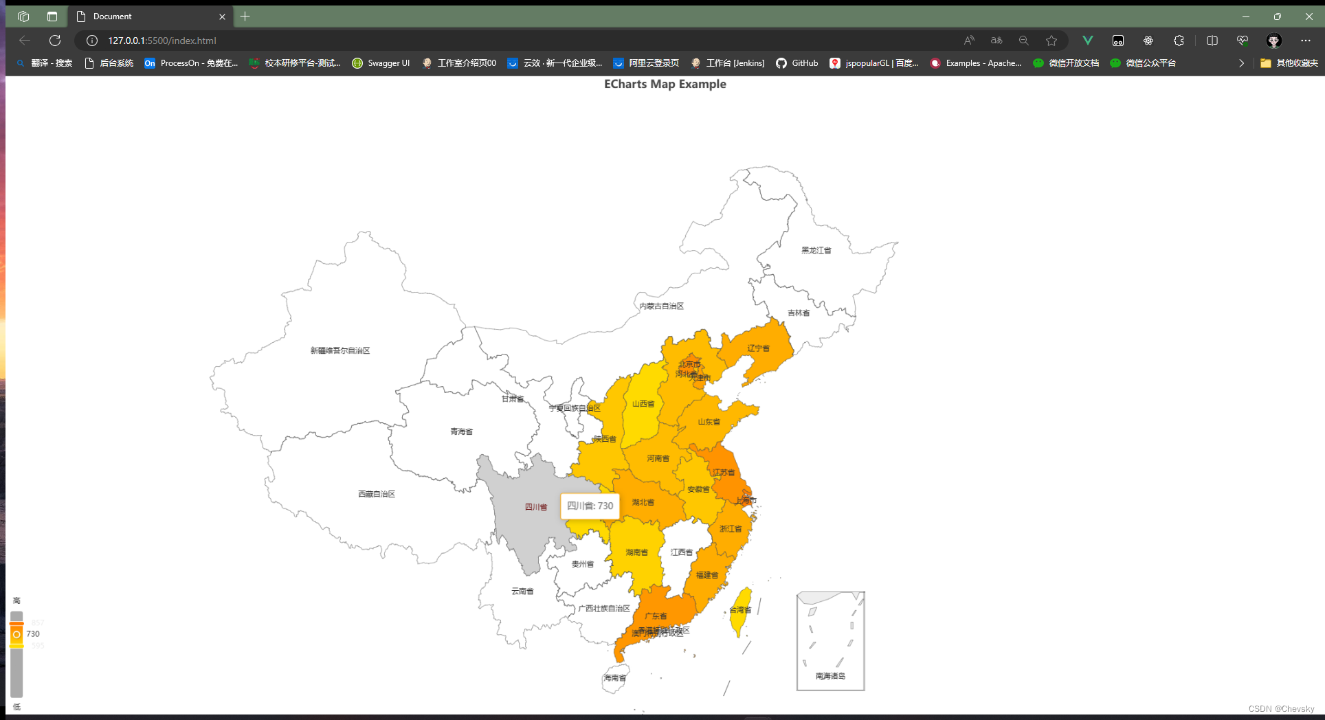 echarts生成地图入门参考案列（新手食用）_重庆echarts地图制作-CSDN博客