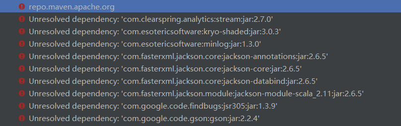 idea使用maven在添加jar包和依赖时报错_idea一添加依赖就全部报错unresolved-CSDN博客