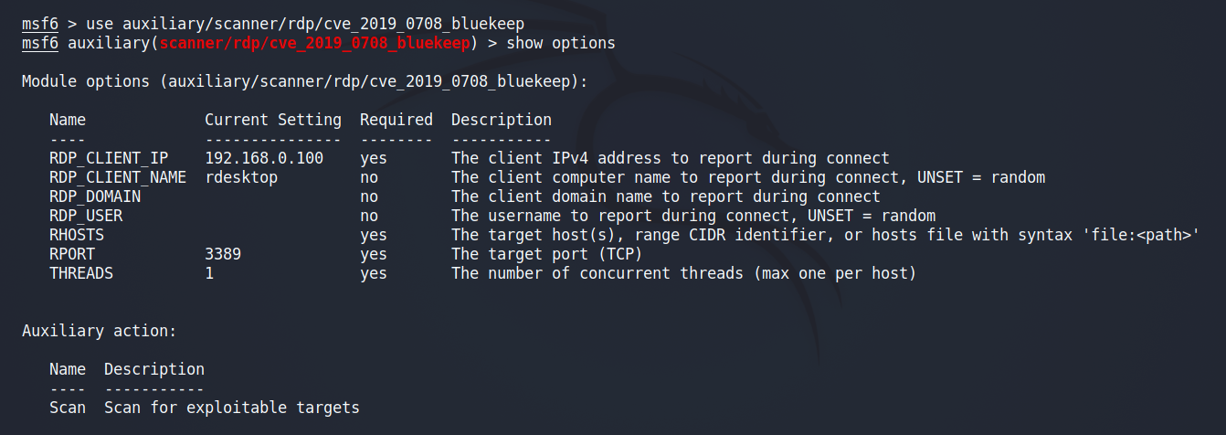 CVE-2019-0708蠕虫级漏洞利用_the target is vulnerable. the target attempted cle-CSDN博客