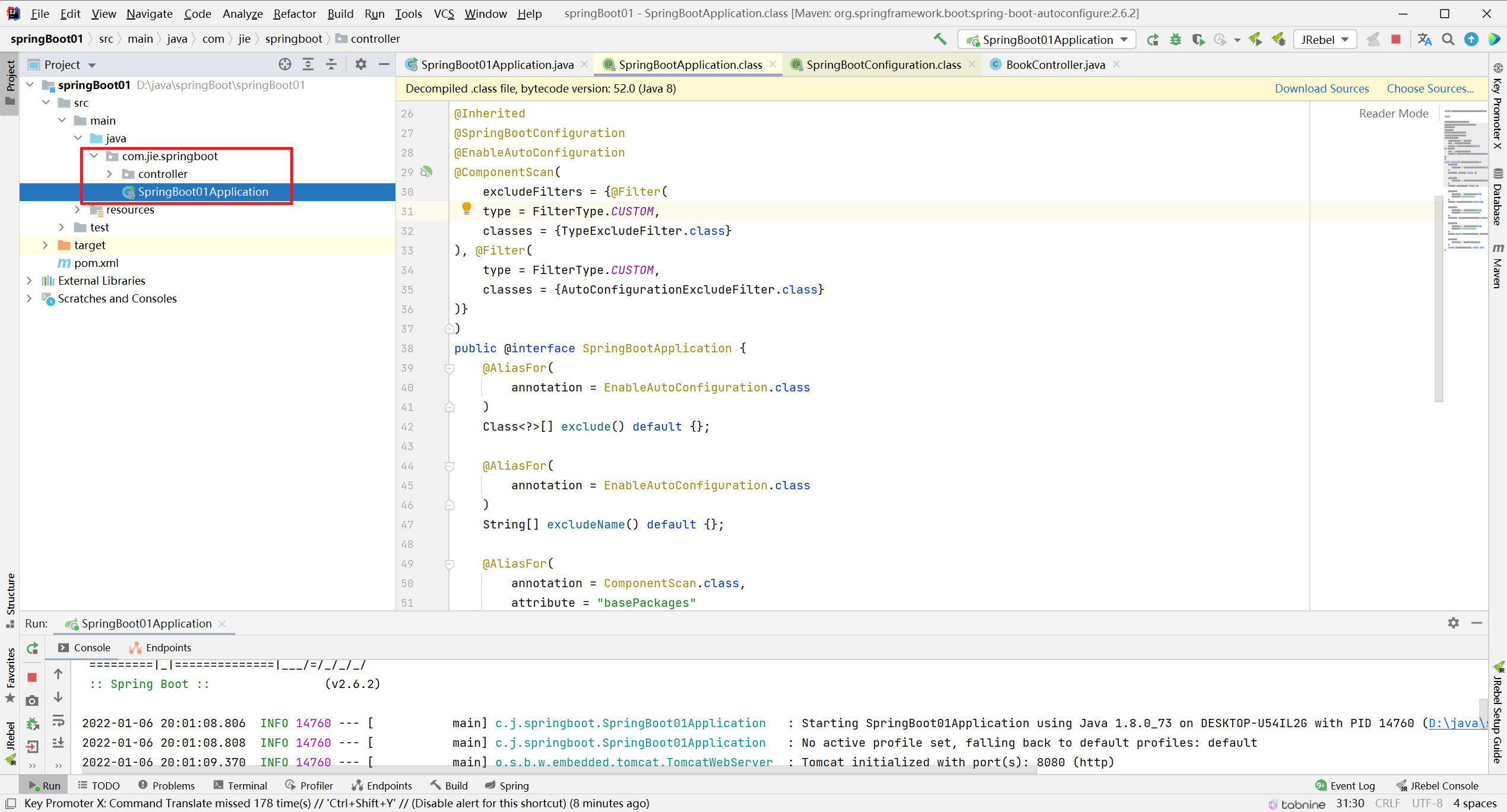 SpringBoot之引导类[Application]_springbootapplication-CSDN博客