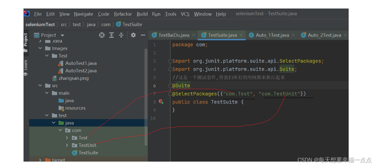 Junit单元测试框架selenium4 Java8 Csdn博客