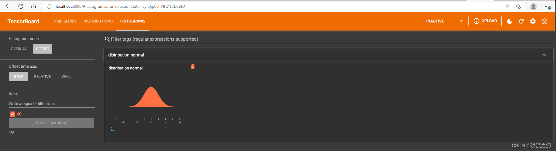 Tensorboard（1） 标量与直方图可视化_怎么用tensorboard可视化网络权重-CSDN博客