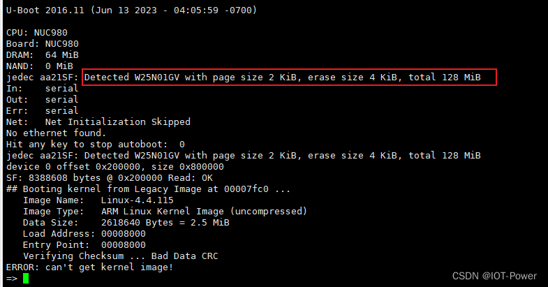 (6)NUC980 SPI Nand 启动_nuc980芯片烧录-CSDN博客