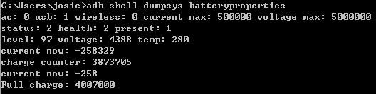 adb shell dumpsys battery/batteryproperties/batterystats（四级命令）_adb shell dumpsys batterystats-CSDN博客