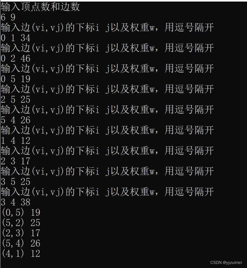 【c语言数据结构】最小生成树prim算法 原理和代码编写一个简单的程序实现 Prim最小生成树算法问题 Csdn博客