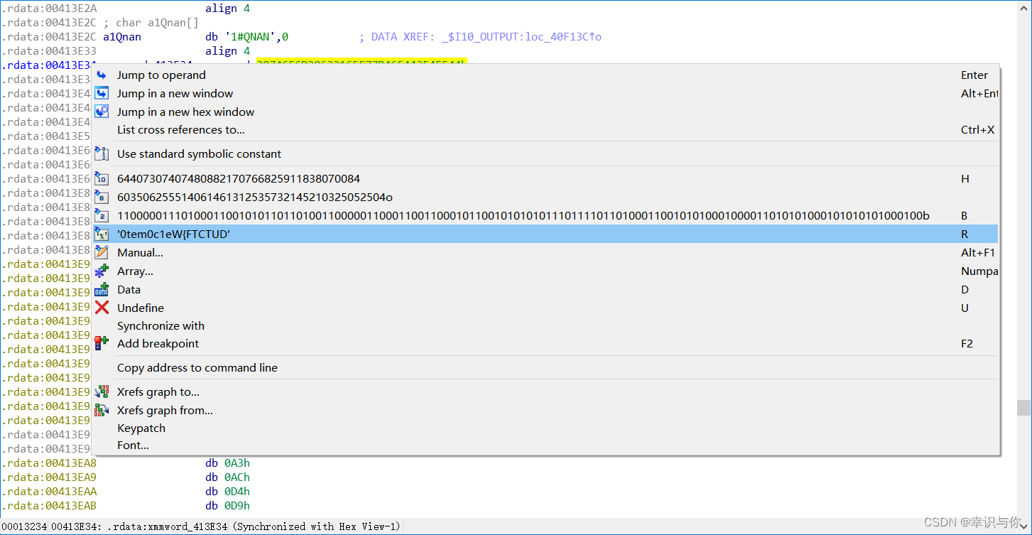 攻防世界-reverse-re1_reverse - re1-CSDN博客