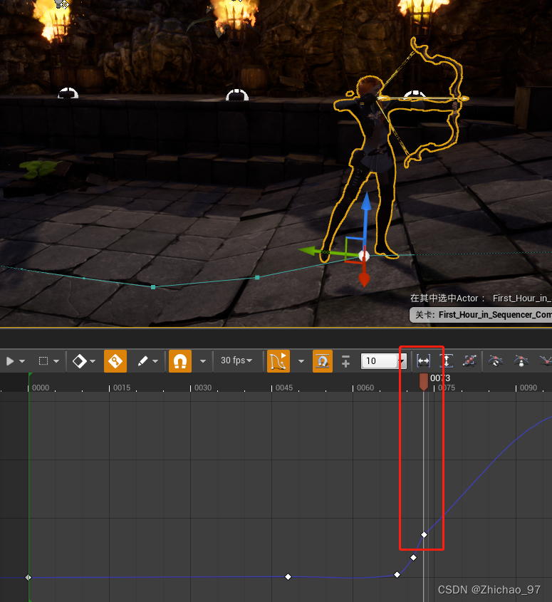 UE4 Sequence添加基础动画效果 （01-物体移动）_ue4sequence-CSDN博客