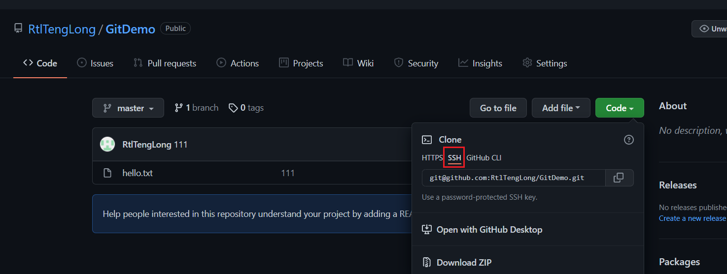 Git学习第3天（2021-12-08）2_you don't have any public ssh keys in your github -CSDN博客