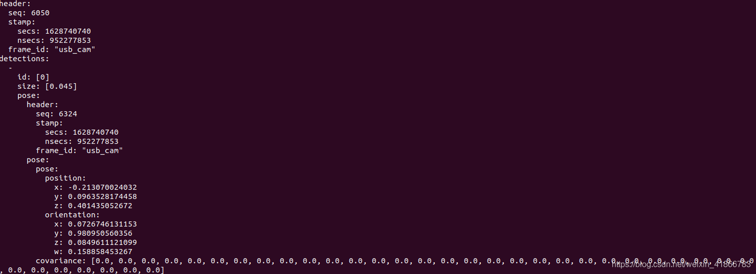 ROS学习笔记(实践二)--AprilTag_ros包的使用_apriltag ros-CSDN博客