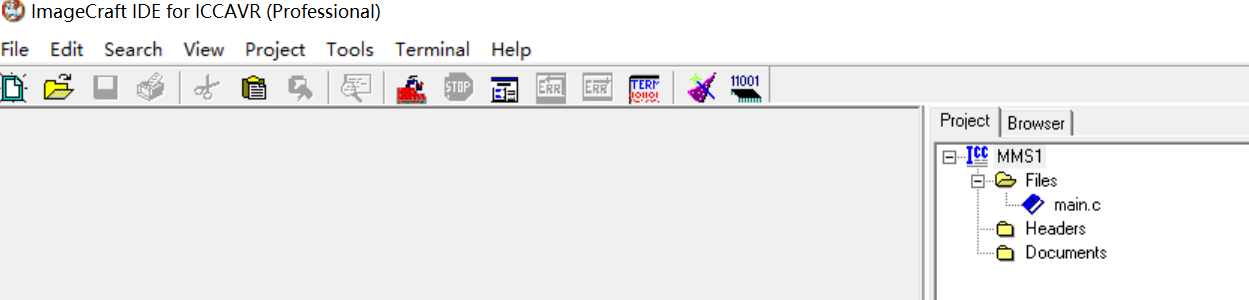 ICCV7 For AVR 使用教程 Atmega16 单片机-CSDN博客