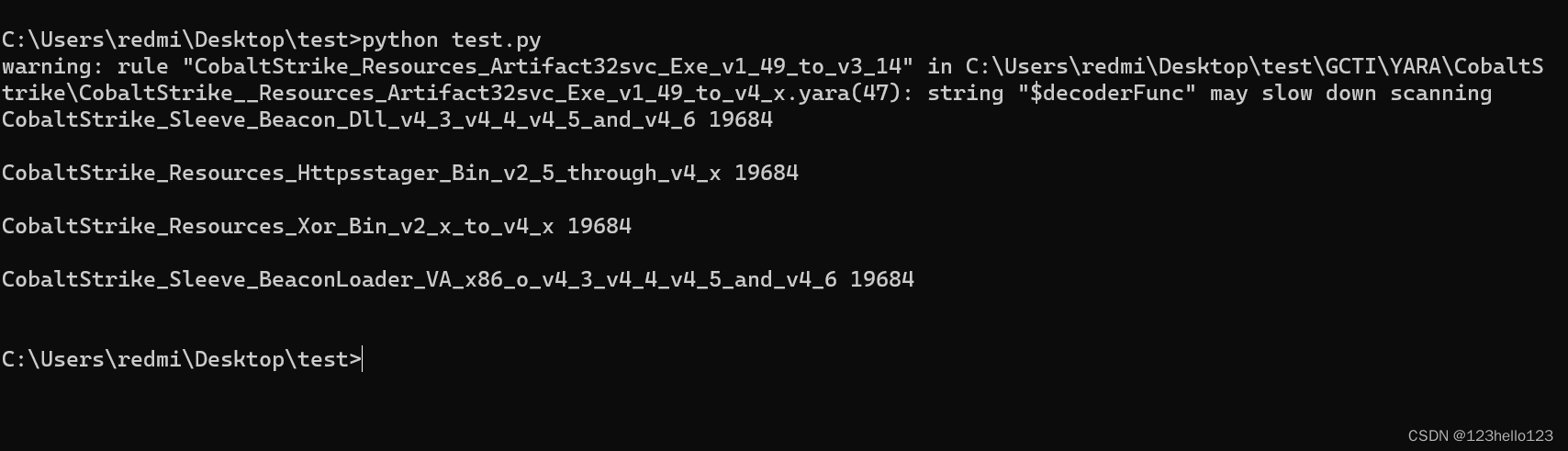 CobaltStrike YARA规则 检测 环境搭建_命中cobaltstrike相关yara规则-CSDN博客