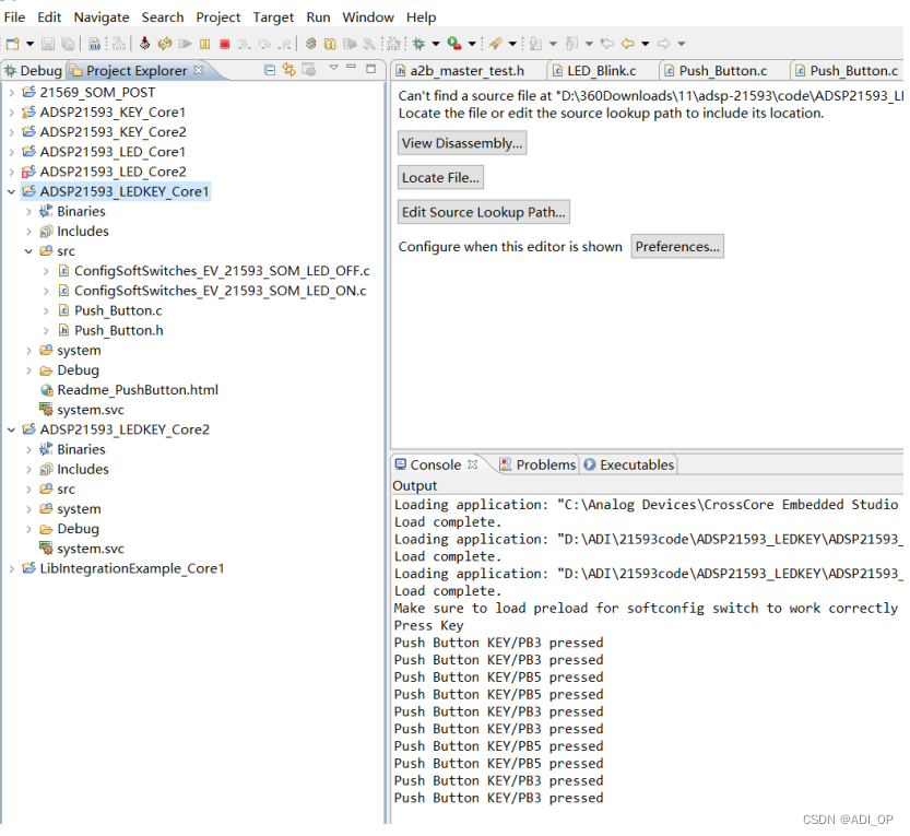 手把手教你开发ADSP-21593（EV-21593-SOM+AD-EXKIT开发板）-CSDN博客