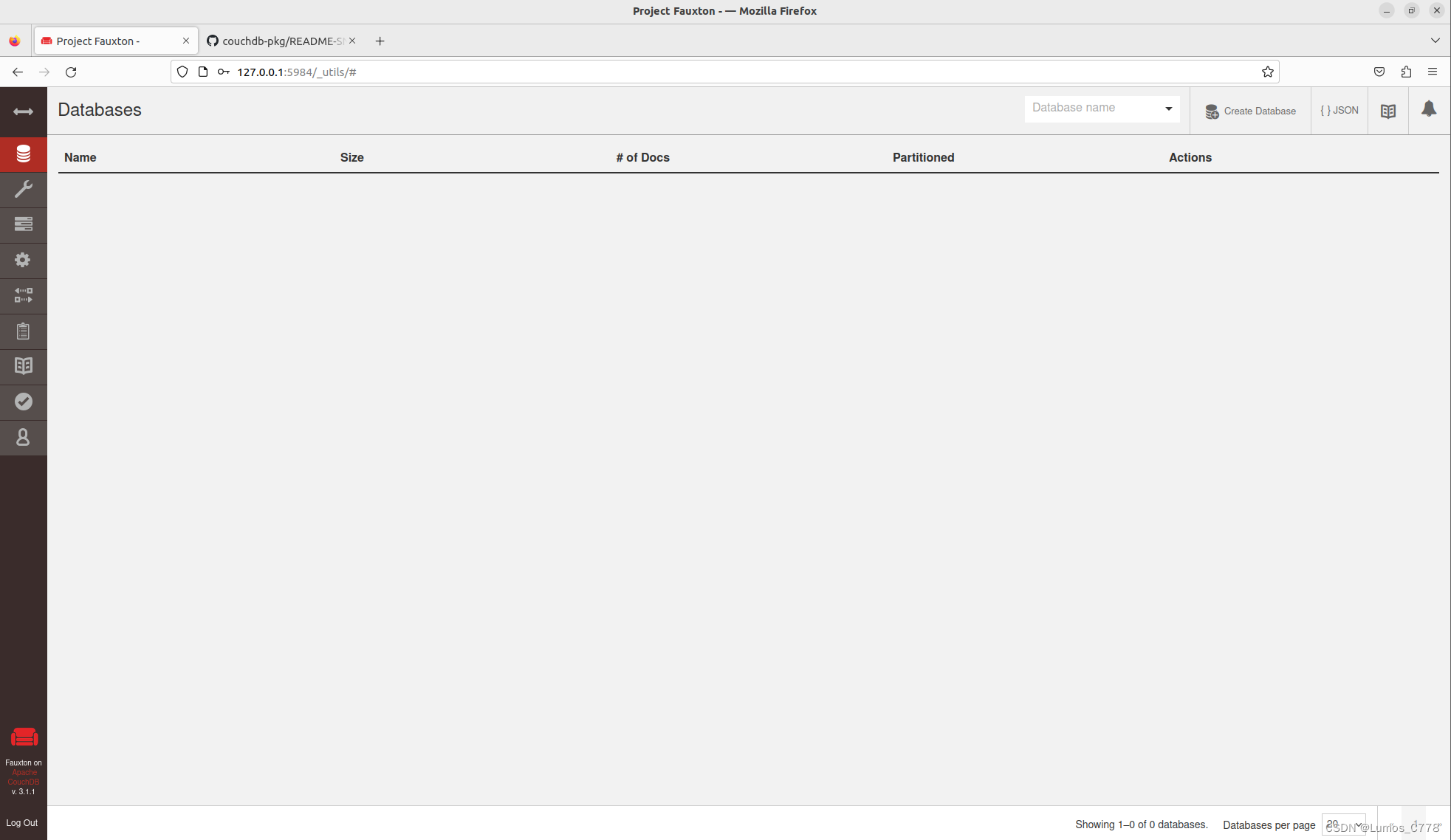 VMware虚拟机——Ubuntu22.04安装CouchDB后无法打开http://127.0.0.1:5984/_utils页面_群晖 配置couchdb不成功-CSDN博客