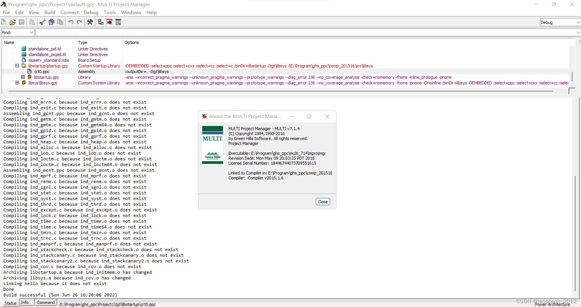greenhills multi ide for mips && ppc-CSDN博客