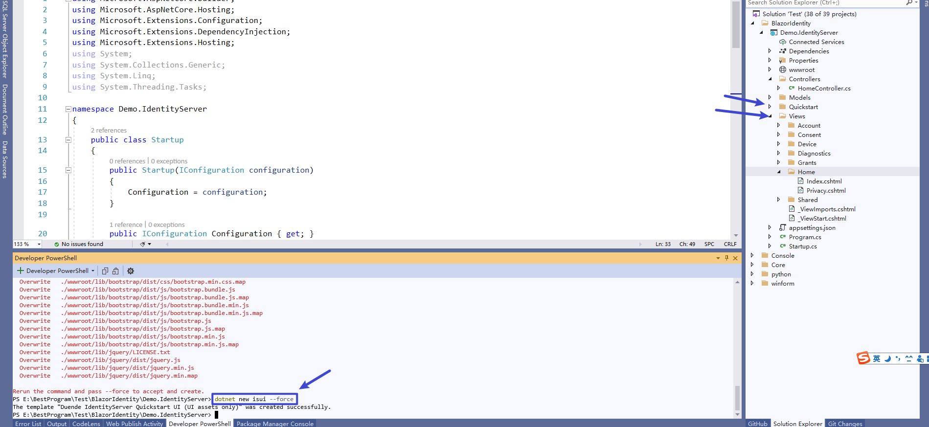Blazor WebAssembly+Duende.IdentityServer+EF Core认证授权企业级实战_blazor identity ef 权限-CSDN博客