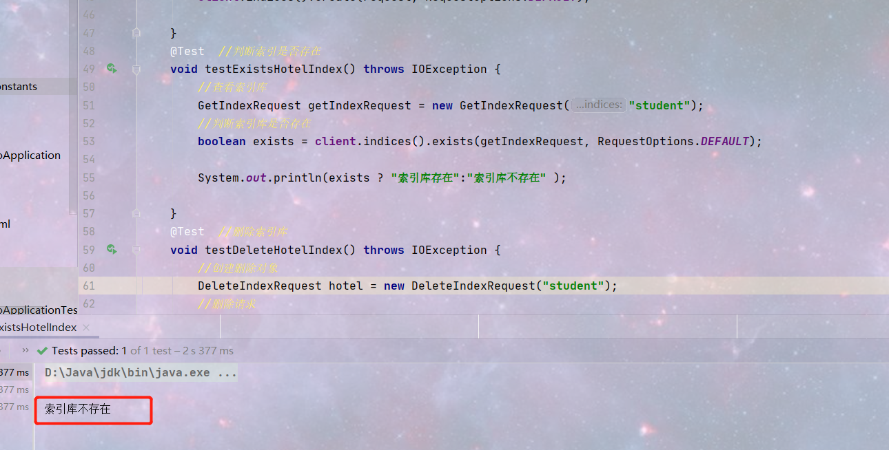 ElasticSearch02——RestClient操作索引库和文档_client.indices().stats(indicesstatsrequest, reques-CSDN博客