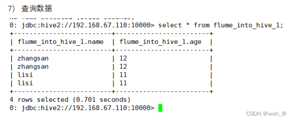 Flume汇入数据到Hive、Hbase_flume sink到hive_wxin_@的博客-CSDN博客