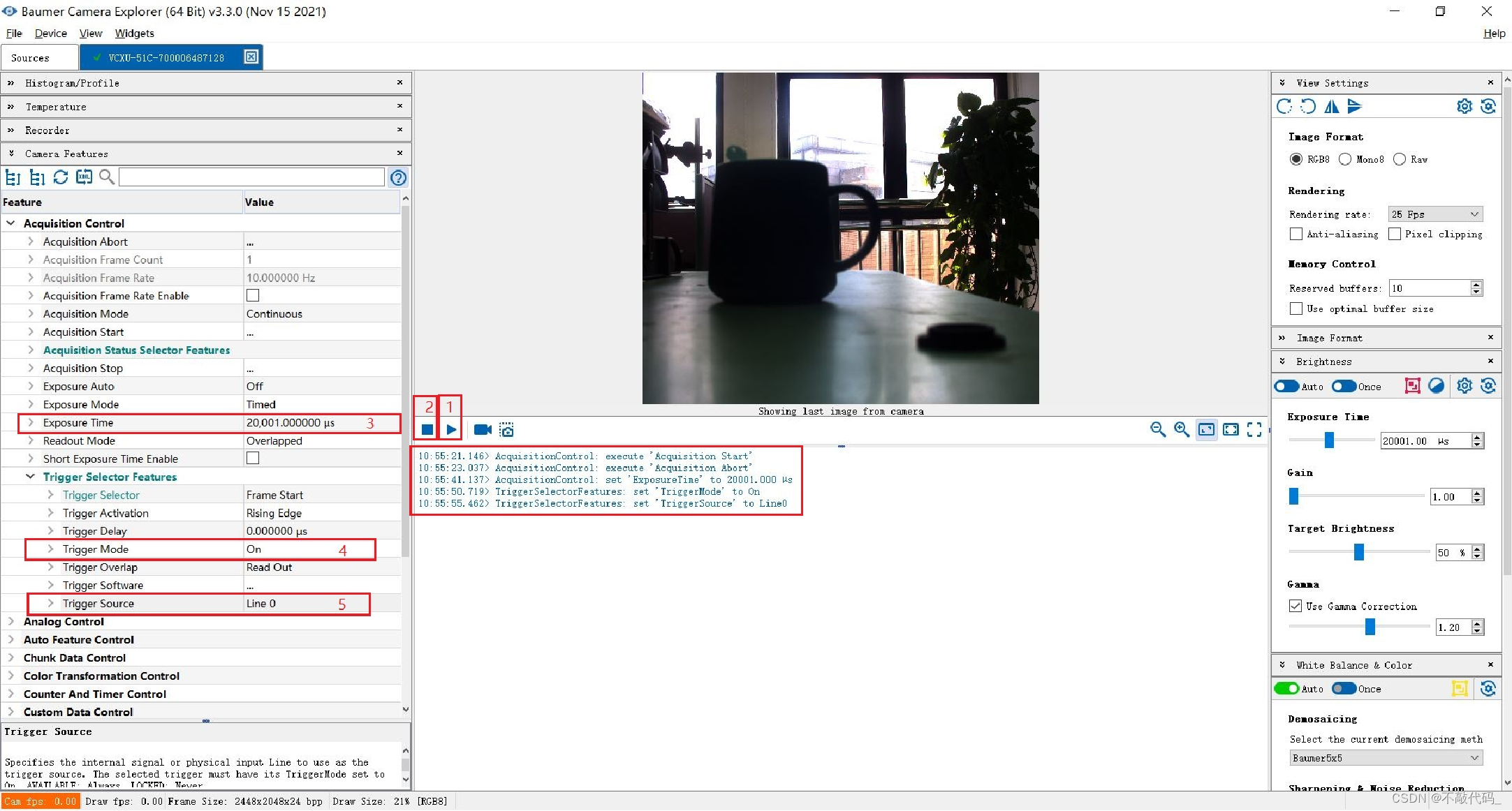 Baumer（堡盟）工业相机SDK开发 C++_baumer gapi sdk 安装教程 windows-CSDN博客