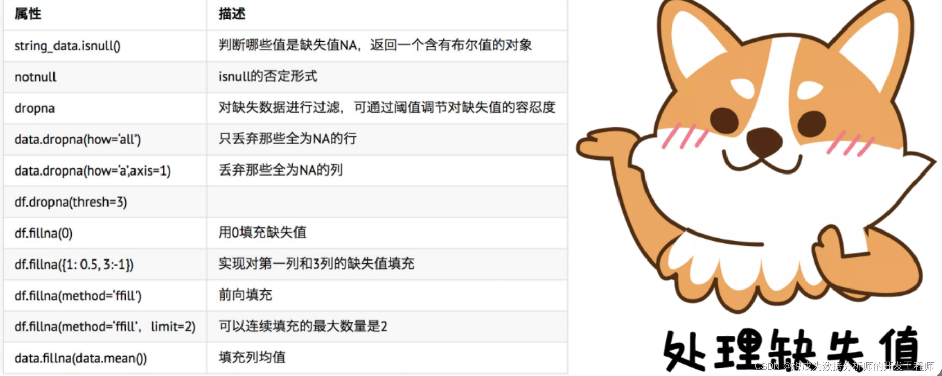 8python处理数据——查看、删除、填充缺失值,数据查重python删除缺失值 Csdn博客