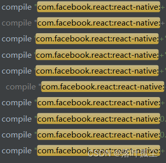Android 项目中 突然报com.facebook.react.bridge不存在-CSDN博客