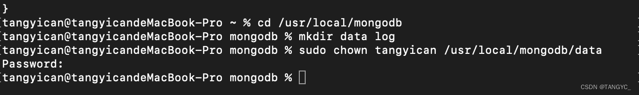 m1芯片mac安装mongoDB数据库_m1 mac mongdb-CSDN博客