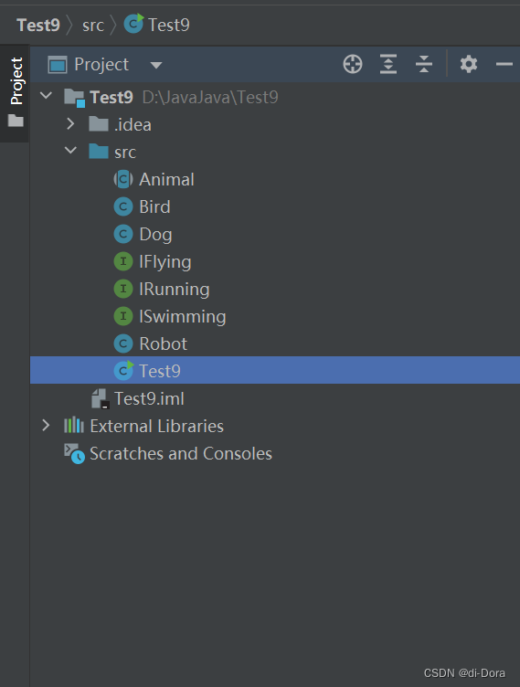 Java学习（10）多接口、接口的继承、抽象类和接口的区别、object类【tostring 、equals、hashcode】、接口实例