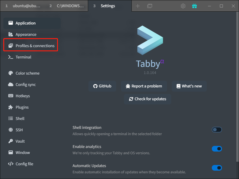 windows远程linux工具之tabby的使用_tabby windows-CSDN博客