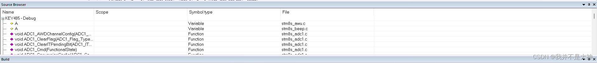 STM8 IAR_iar无法跳转到定义-CSDN博客