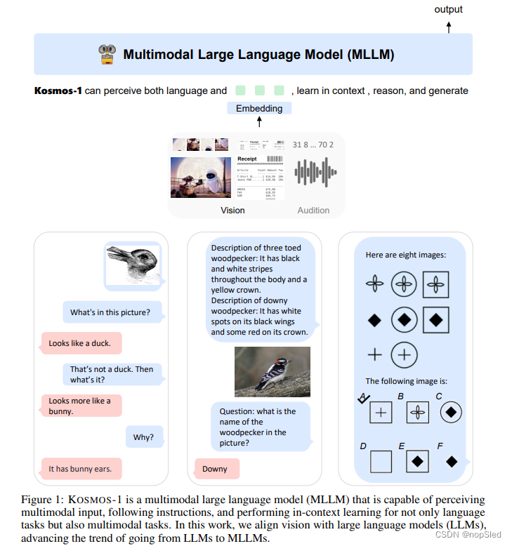 Language Is Not All You Need: Aligning Perception with Language Models ...