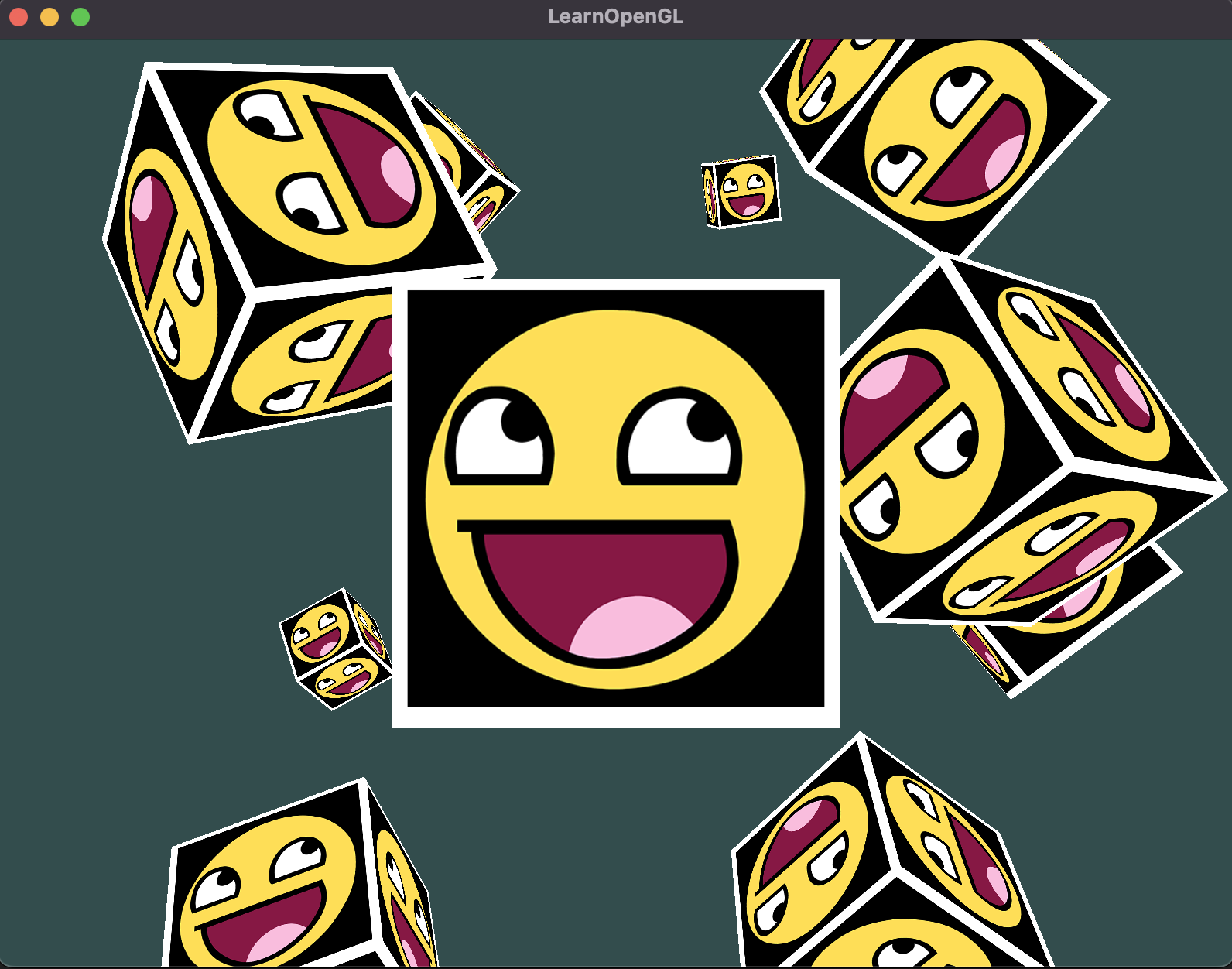 OpenGL-06-02练习题_对glm的projection函数中的fov和aspect-ratio参数进行实验。看能否搞懂它们是-CSDN博客